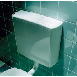 Geberit AP140, Spülkasten tief-/halbhochhängend mit 2-Mengen ...